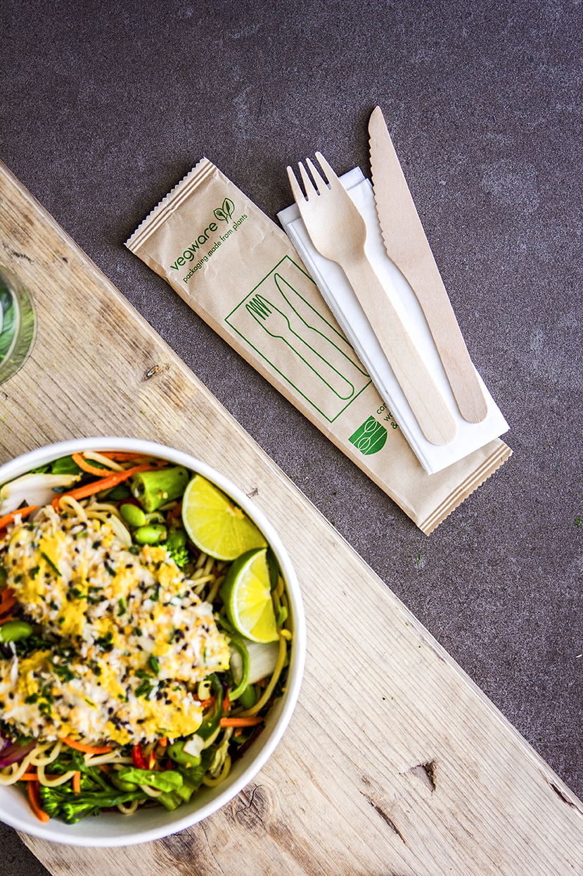 New wrapped cutlery kits & stirrers - Vegware News